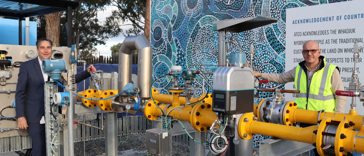 ATCO Achieves 10% Hydrogen Blend in Part of Gas Network | ATCO Australia