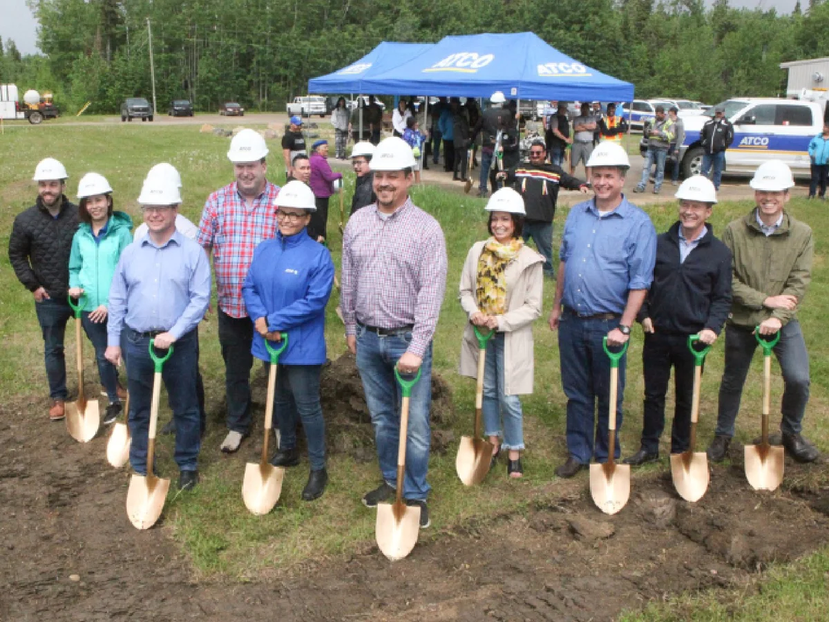 ATCO | Breaking Ground On New Gas Service