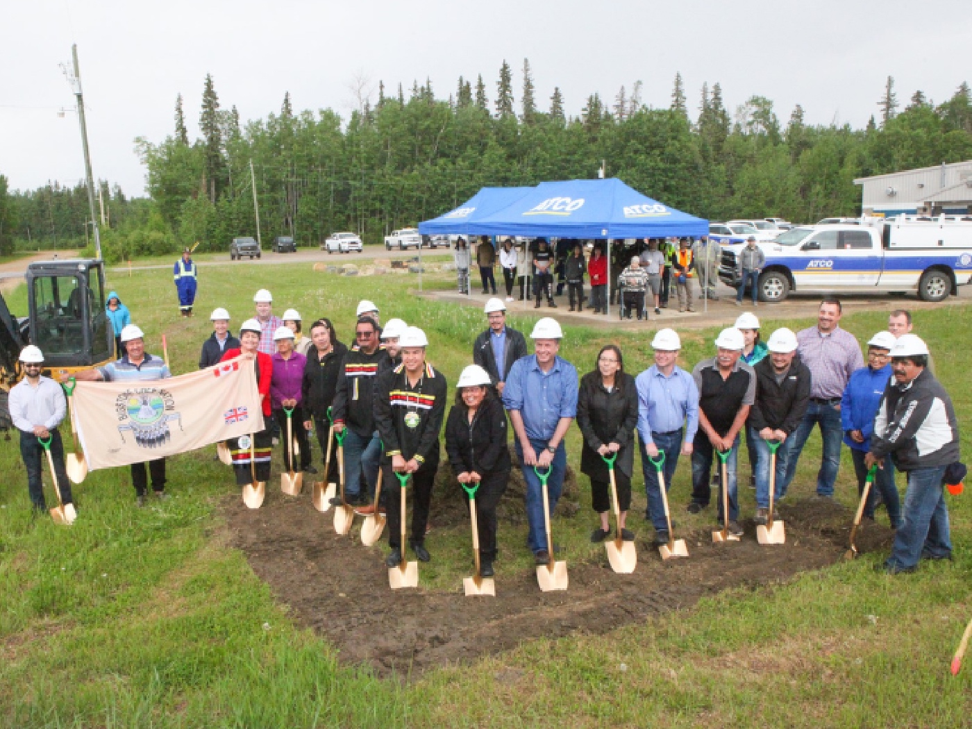 ATCO | Breaking Ground On New Gas Service