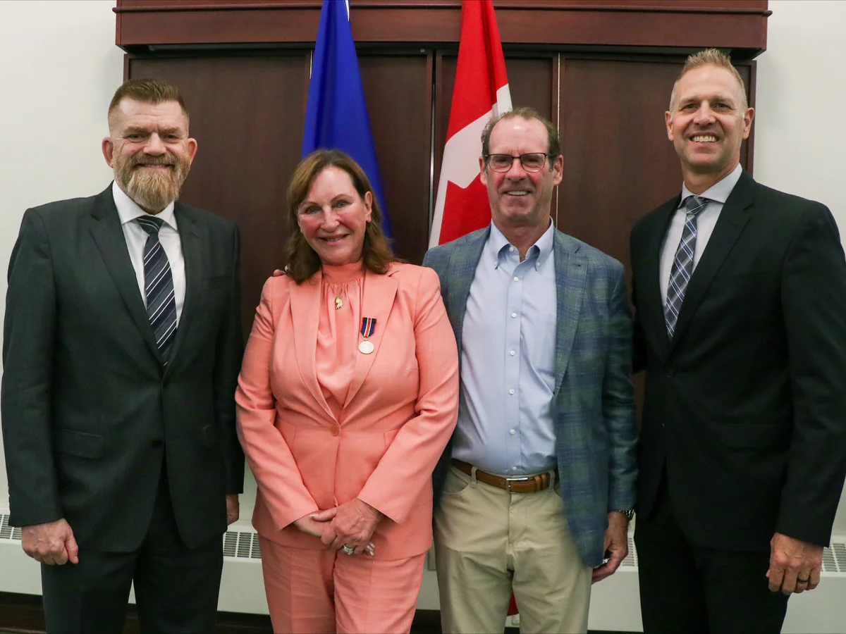 ATCO | Nancy Southern Receives King Charles III Coronation Medal